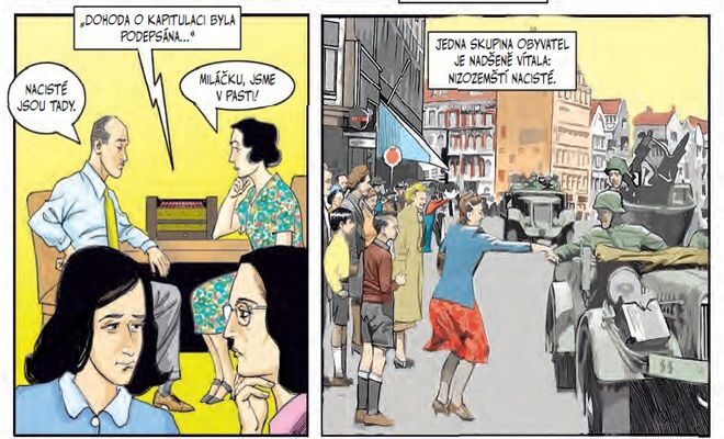 Komiksový životopis Anne Frankové. Slavný příběh dostal nový kabát ...